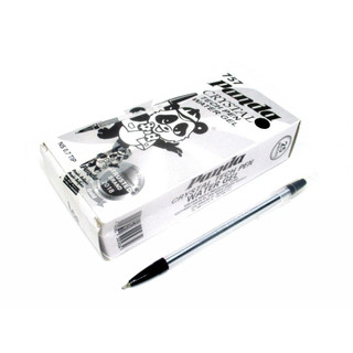 ( 25pcs/box ) 757 Panda Ballpen Panda Crystal Tech Pen Water Gel ...