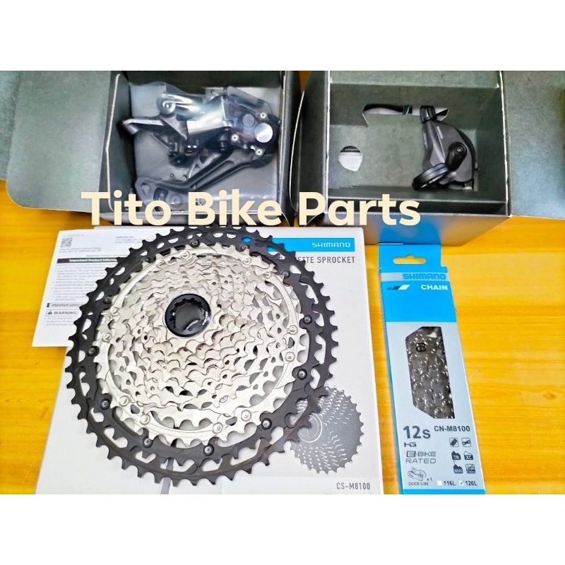 SHIMANO DEORE XT M8100 UPKIT 10-51T 12 SPEED | Shopee Philippines