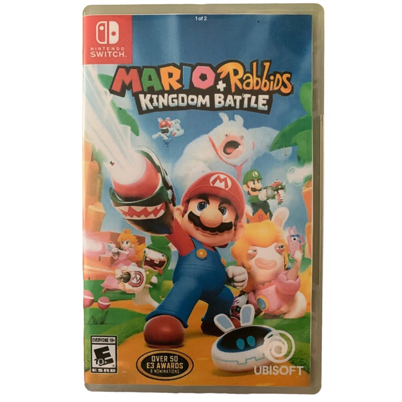 Mario Rabbids Nintendo Switch With Case | Shopee Philippines