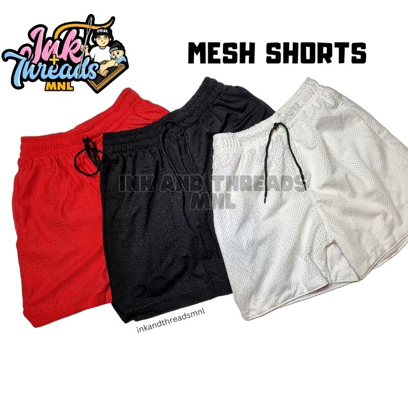 Ink and Threads Mesh shorts | Shopee Philippines