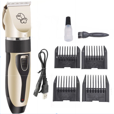Electric Pet Shears Hair Trimmer Razor Grooming Set Professional ...