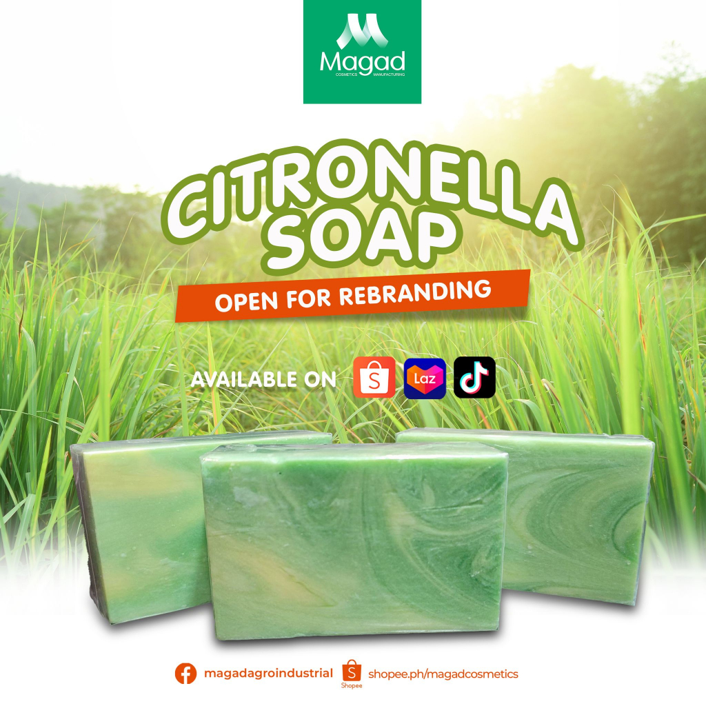 CITRONELLA SOAP 135g.OPEN FOR REBRANDING | Shopee Philippines
