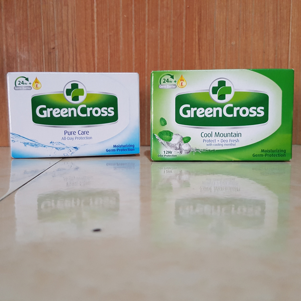 Green Cross Soap 125g Big Size Cool Mountain Pure Care Moisturizing ...
