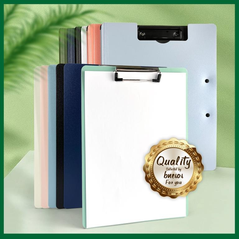 bnesos Stationary School Supplies A4 Clipboard Document Folder Single ...