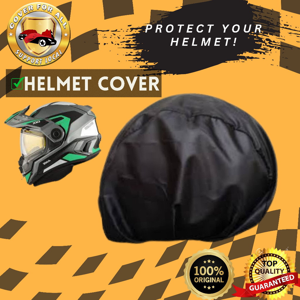 HELMET COVER HIGH QUALITY WATER REPELLANT, SCRATCH, AND DUST PROOF WITH ...