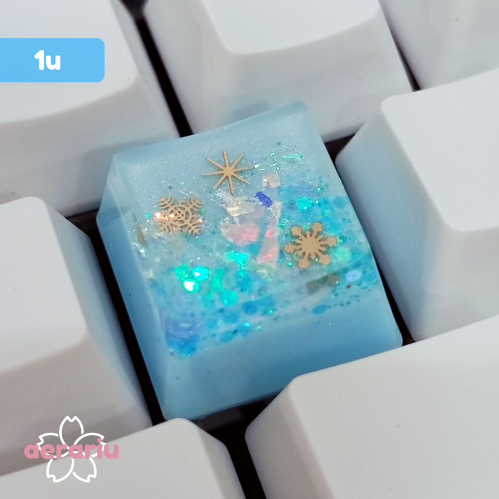 GENSHIN IMPACT - Eula Theme Keycaps for Mechanical Keyboard - MX ...