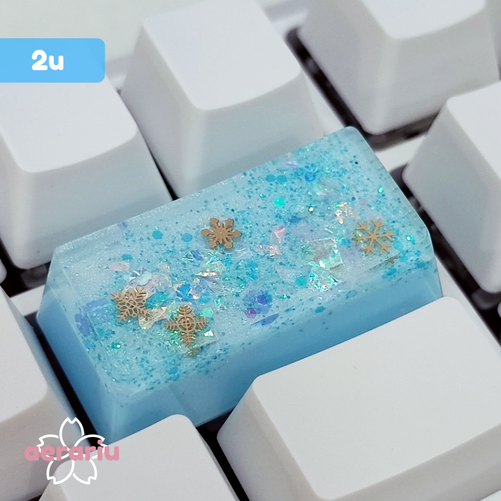 GENSHIN IMPACT - Eula Theme Keycaps for Mechanical Keyboard - MX ...