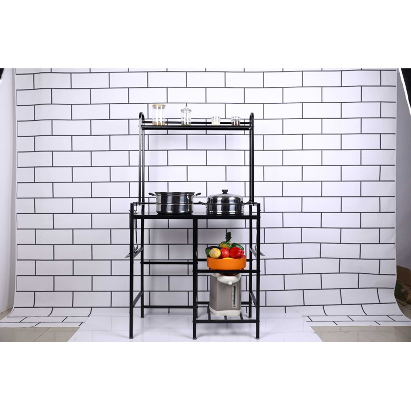 GAS STOVE STAND HEAVY DUTY KITCHEN RACK (WITH & W/O CONDIMENTS ...