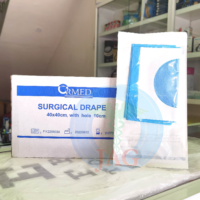 ORMED | Surgical Drape w/ 10cm Hole (Sterile) | Shopee Philippines