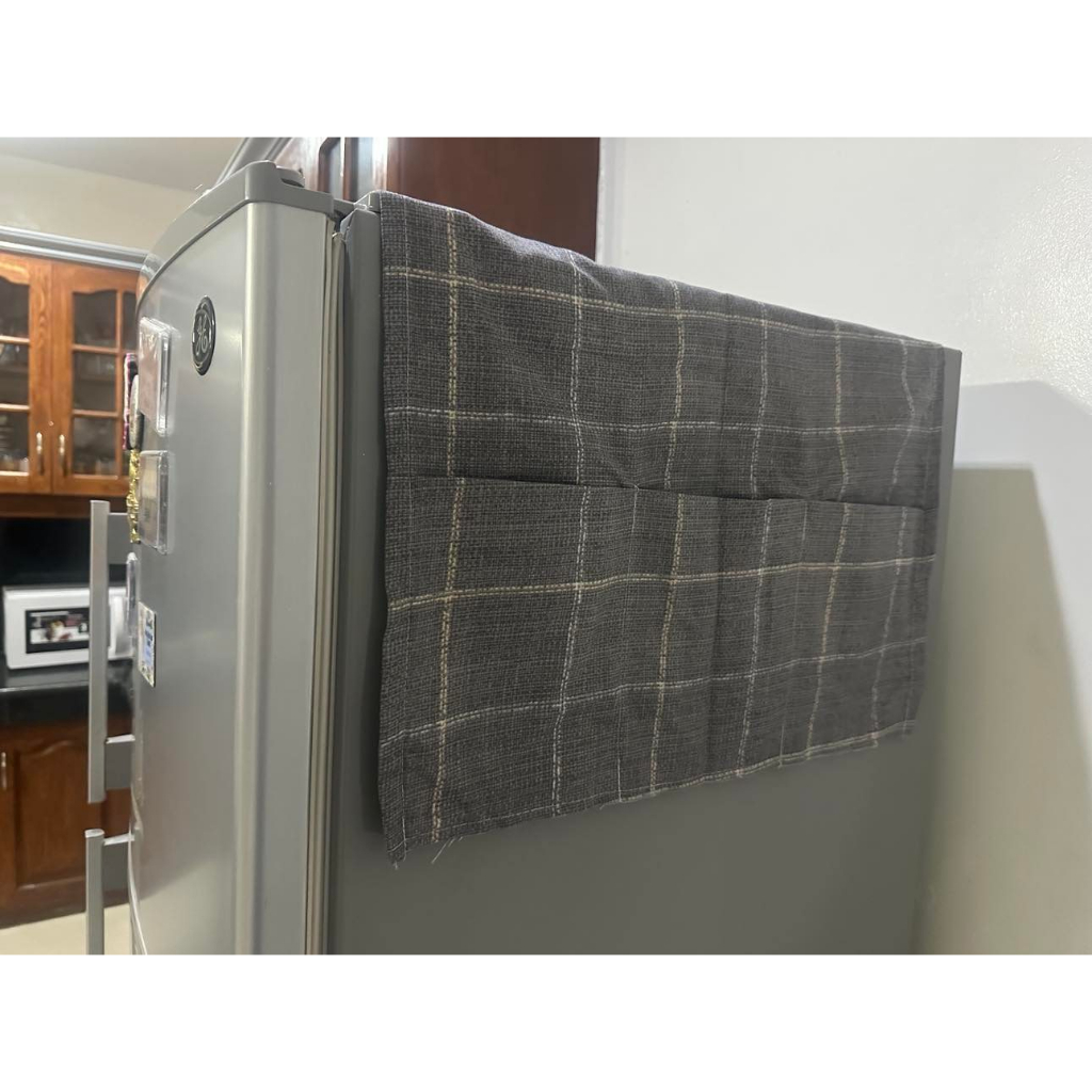 Refrigerator Cover with pockets / Ref Cover | Shopee Philippines