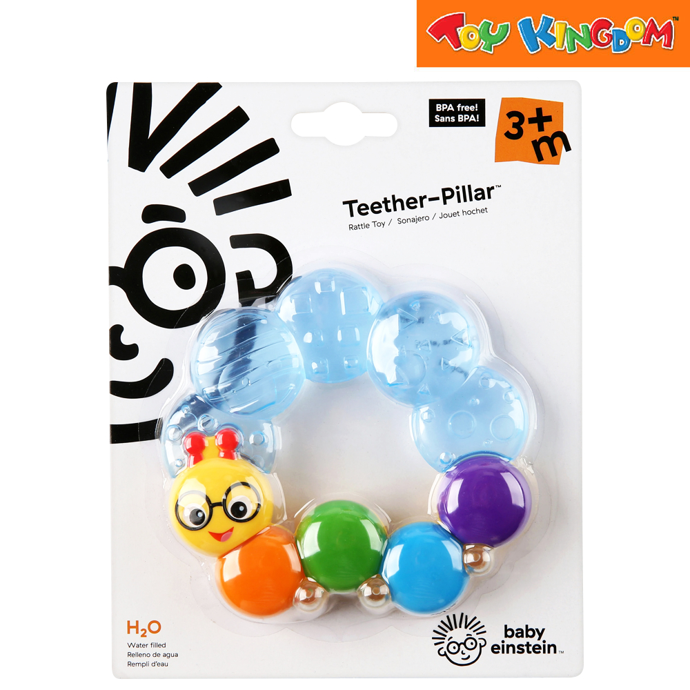 Kids II Baby Einstein Teether-Pillar Rattle Toy | Shopee Philippines