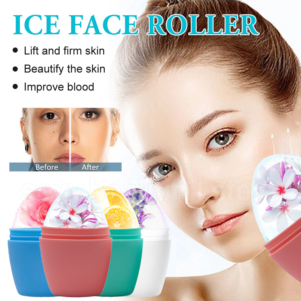 Face Ice Roller Mold Shrink Pores Reduce Acne Facial Lift Skin Care Ice ...