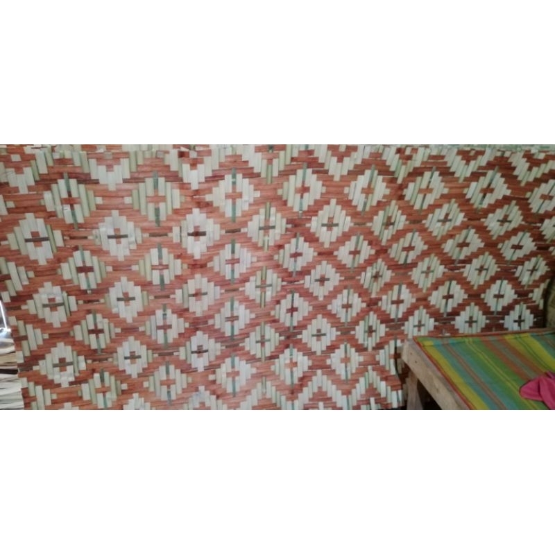 AMAKAN/SAWALI Real Native Bamboo Wall/ 4pcs set/size 4x8ft.(DIAMOND ...