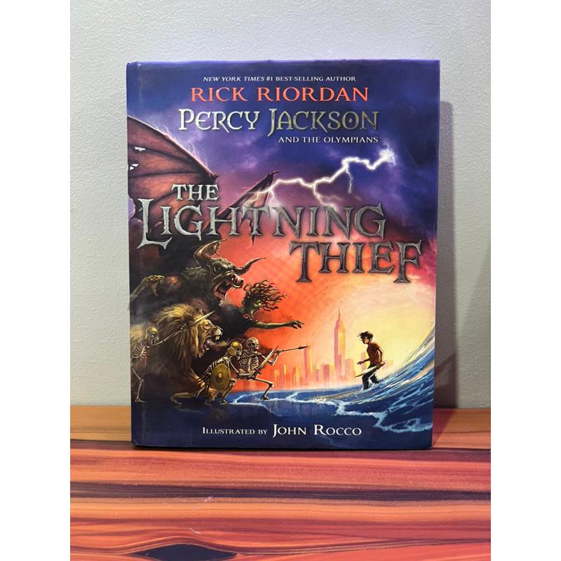 Percy Jackson Lightning Thief Illustrated Shopee Philippines