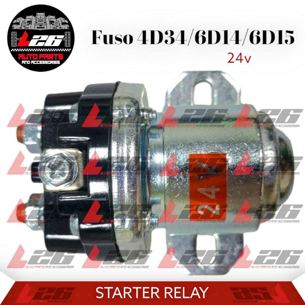 Fuso 4D34 6D14 6D15 STARTER RELAY 24V | Shopee Philippines