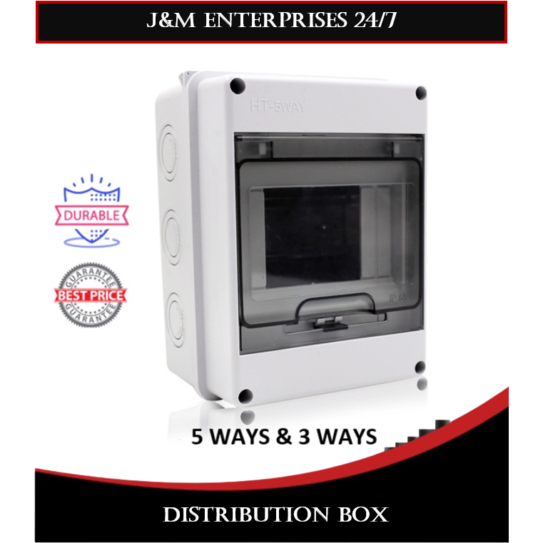 Electrical Panel Board - Thick 3 ways & 5 ways Plastic Waterproof ...