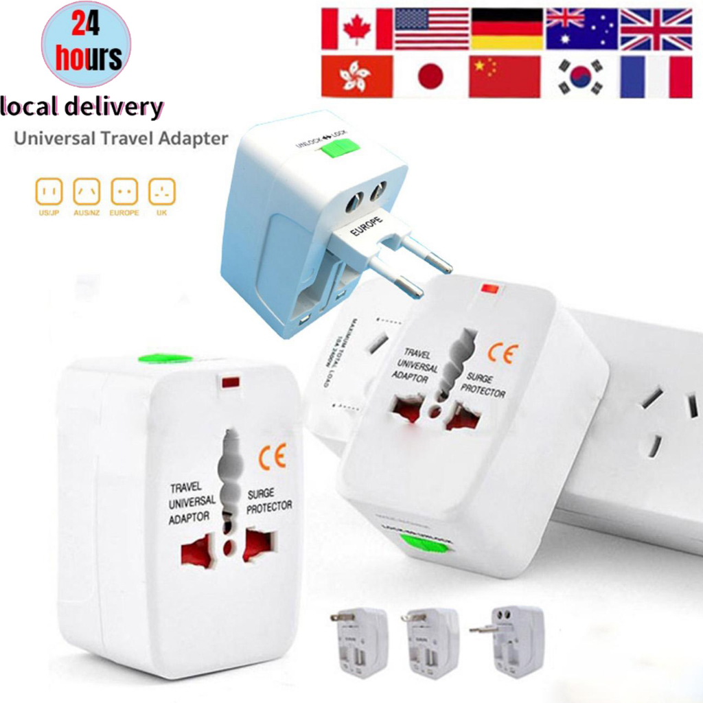 All in 1 Universal Adaptor Travel Adapter Plug Electrical Converter ...