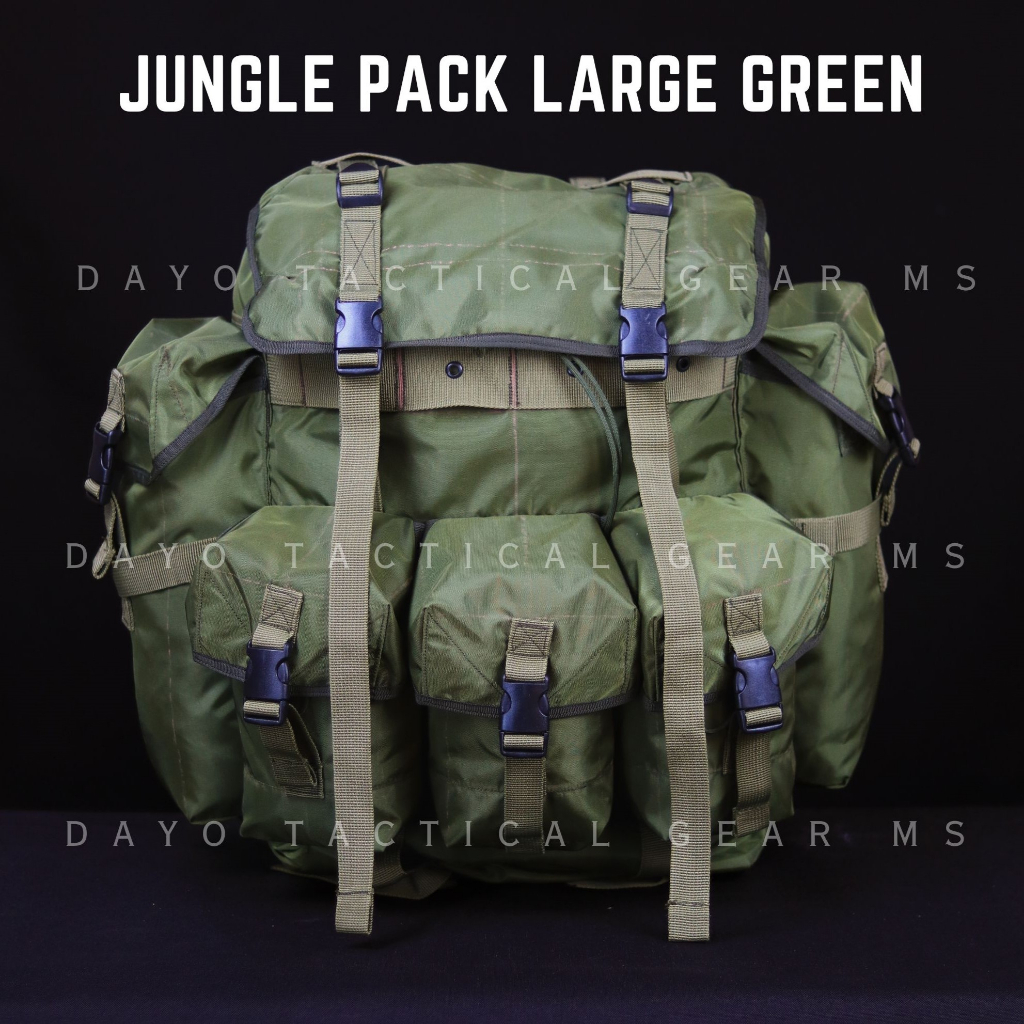 DAYO Jungle Pack Complete Sizes & Designs with Regular/Quick Release ...