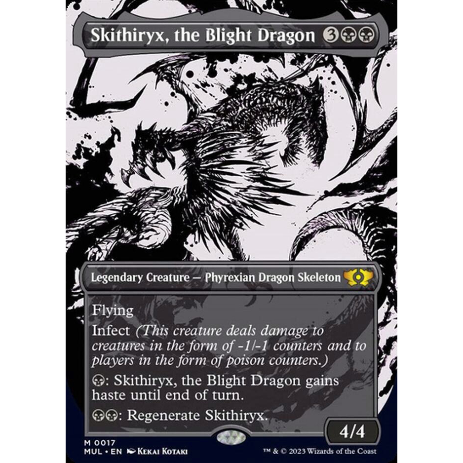 MTG Singes MOM [M] Skithiryx, the Blight Dragon | Shopee Philippines