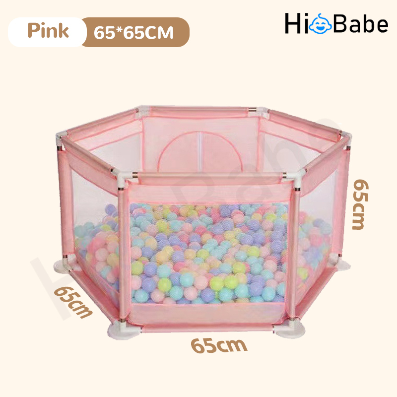 on hand Playpen For Baby Indoor Breathable Mesh Foldable Playground ...