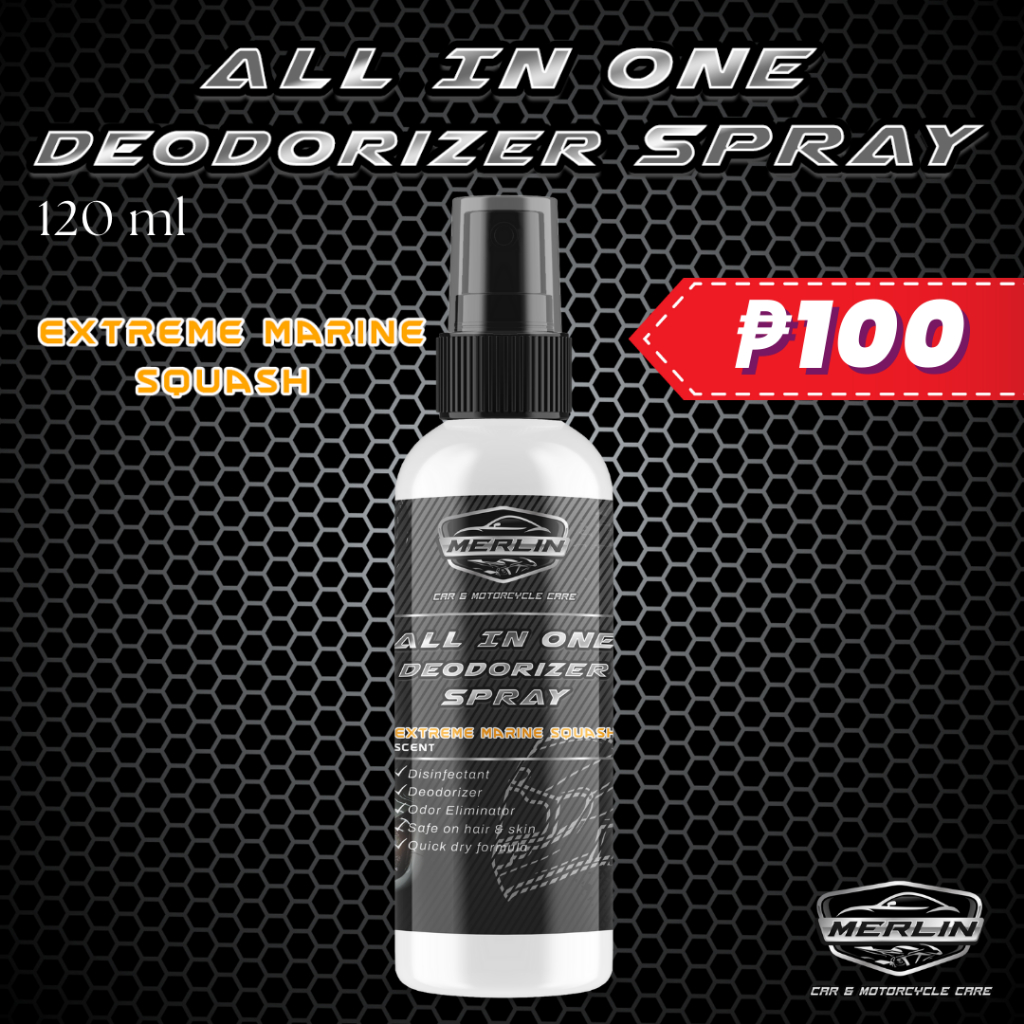 All in One Deodorizer Spray (120ml) | Shopee Philippines