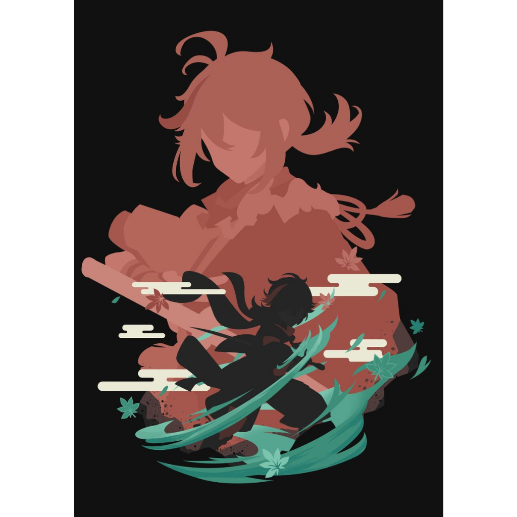 Genshin Impact - Dark Edition A4 Posters / Official Poster / Game ...