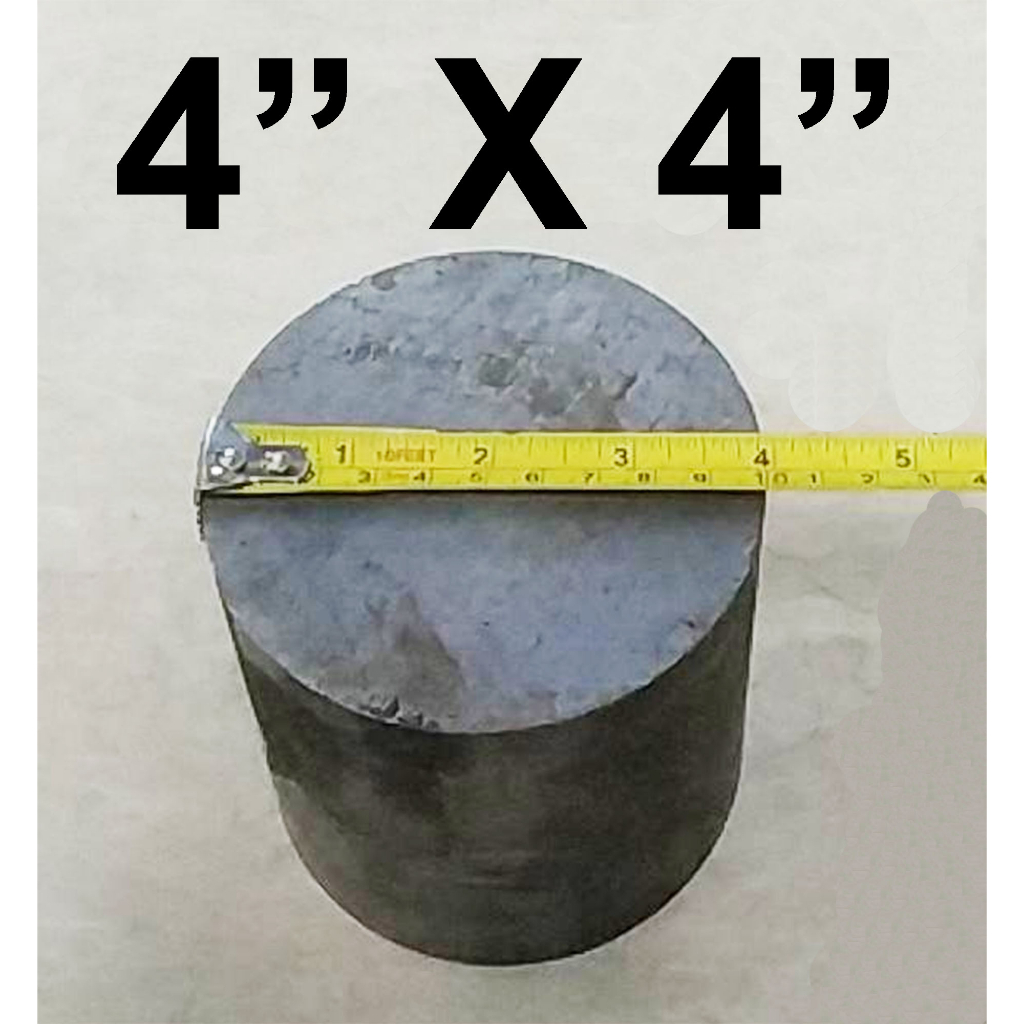CRS SHAFTING 4" X 4" COLD ROLLED STEEL CR SHAFTING ROUND BAR