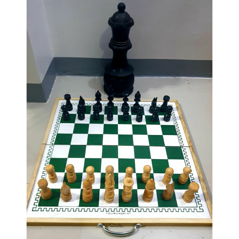 CHESS BOARD, TOURNAMENT, MEDIUM, PETITE, MALENGKE SIZE,SCRABBLE, GAME ...