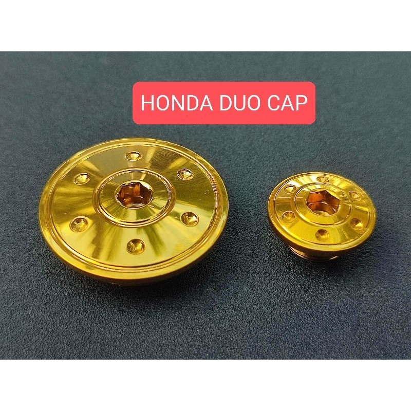 HENG HONDA DUO CAP GOLD | Shopee Philippines