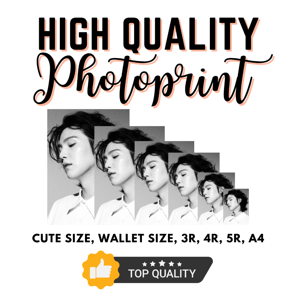 PHOTO PRINT (3R, 4R, 5R, A4) | Shopee Philippines