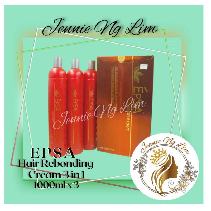 EPSA 3in1 rebonding set 1250ml | Shopee Philippines