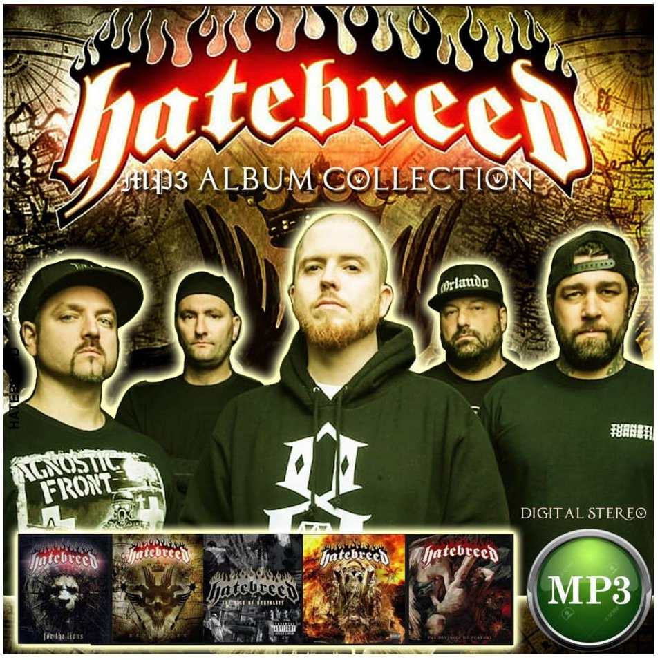 HATEBREED MP3 music CD for PC CDROM DVD PLAYER (not suitable on ...