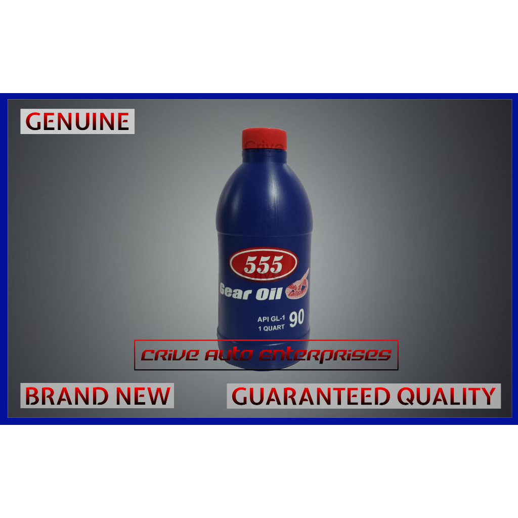 ORIGINAL 555 Gear Oil 90 (API GL-1) (1 Liter) (1L / 1qt) | Shopee ...