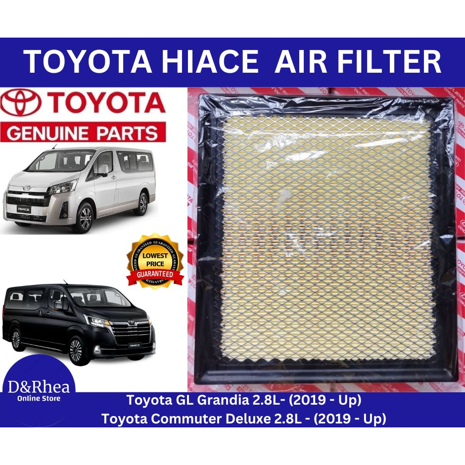 NEW ARRIVAL AIR FILTER TOYOTA HIACE GL GRANDIA AND COMMUTER DELUXE 2 ...