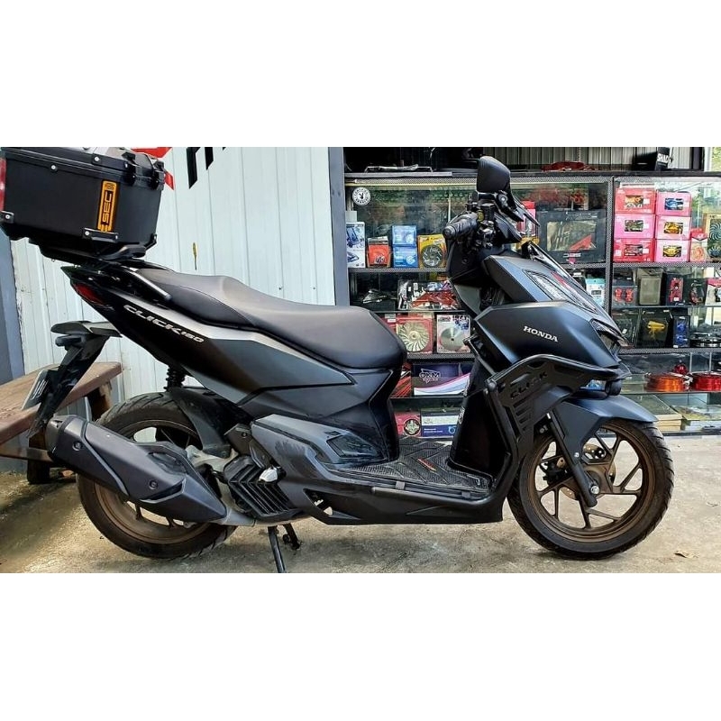 Redmotoshield crashguard half version 2 for Click 160 heavy duty ...