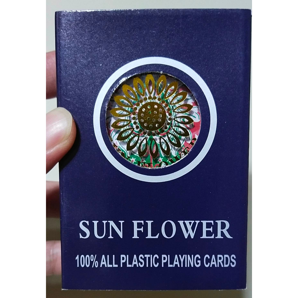 BARAHA ( Playing Cards ) SUNFLOWER Playing Cards 100% Plastic 35pesos ...