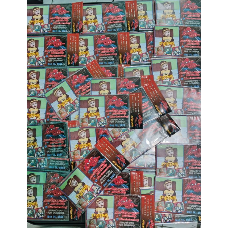 SPIDERMAN THEMED REF MAGNETS | Shopee Philippines