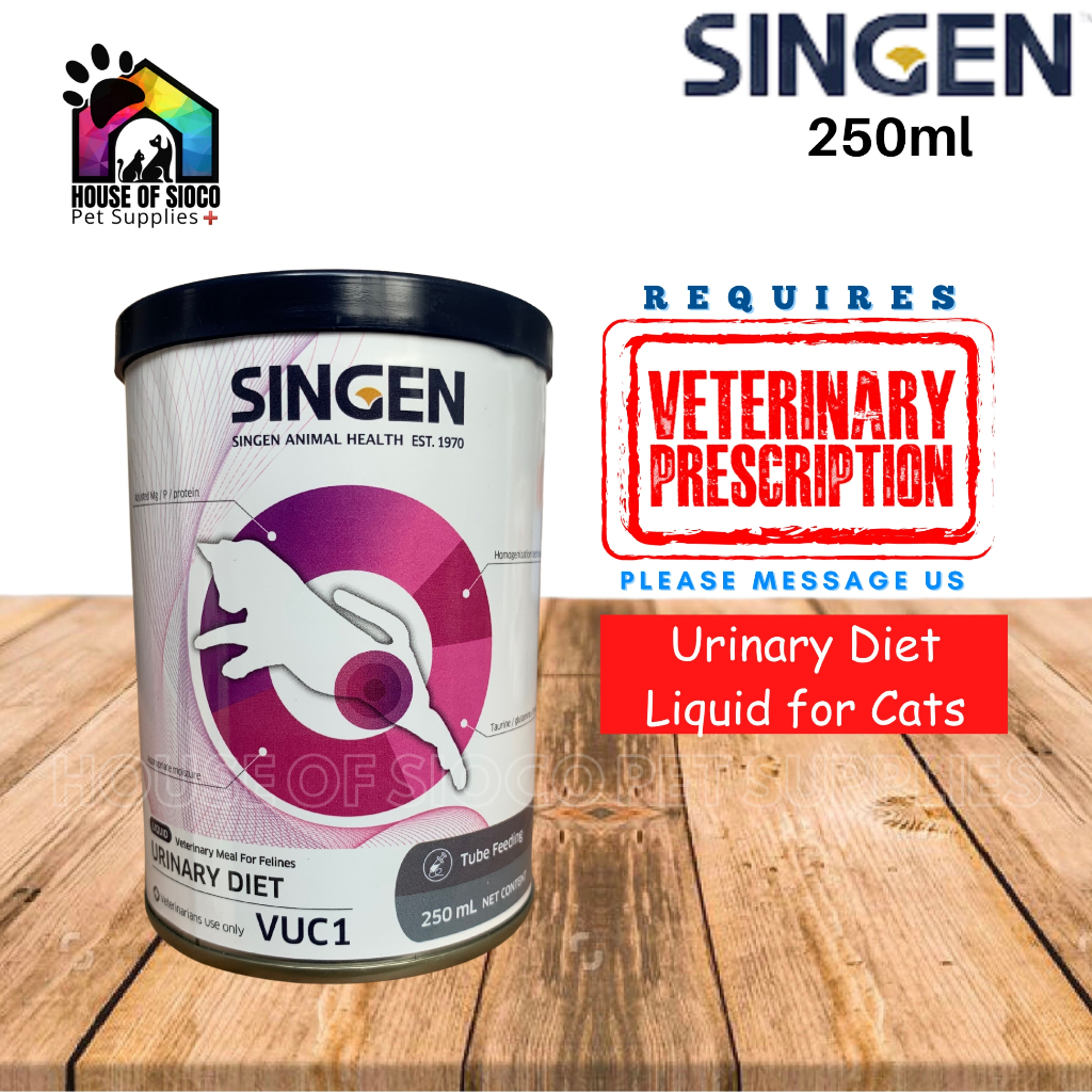 Singen Urinary Diet Liquid For Cats 250ml (PRESCRIPTION REQUIRED ...
