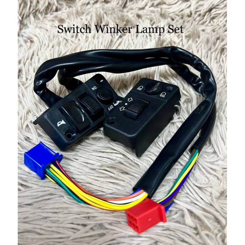 Bajaj RE Winker Lamp Switch Set (Left/Right) | Shopee Philippines