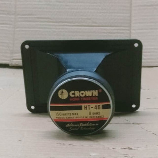 Original Crown HT-46 150 Watts 4x6 Horn Tweeter | Shopee Philippines