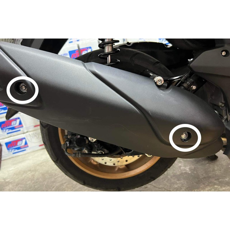 HENG HEAT GUARD BOLTS FOR NMAX V1, V2, V2.1 & V3 / AEROX V1 & V2 ...