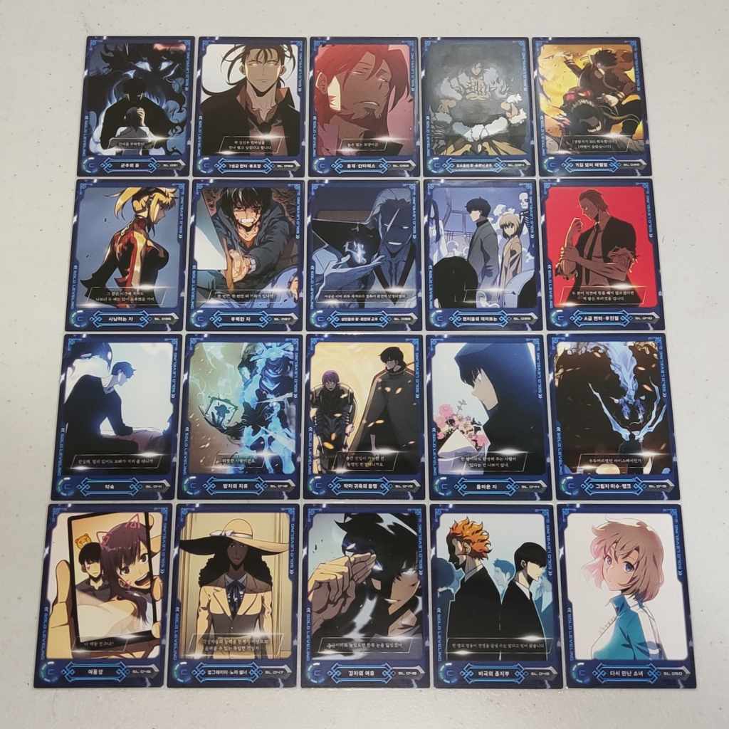 Solo Leveling D&C Webtoon Official Cards Volume 1 C | Shopee Philippines