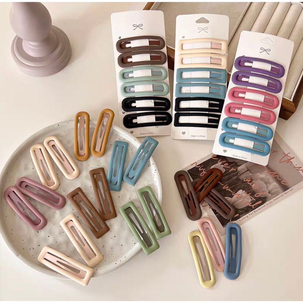 Ur Style Fashion Hair Accessories Candy Colors Hair Clip Set Hair Style ...