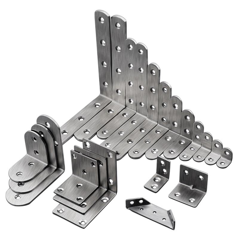 1PC Stainless Steel Corner Code Hardware Thickened Square Corner Code ...