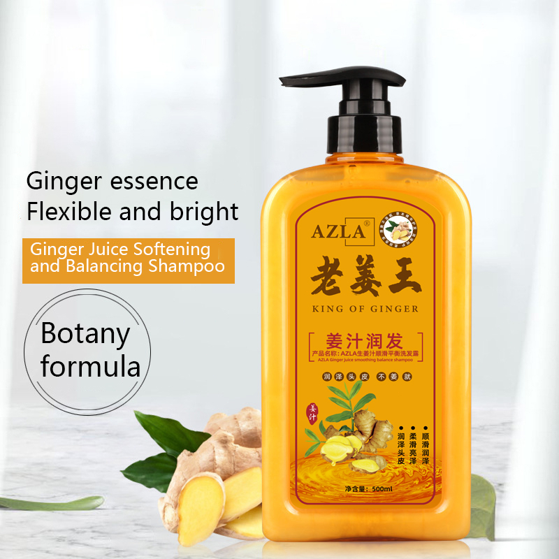 【Buy 1 Free1】AZLA Professional Ginger Shampoo Fast Regrowth Hair Anti ...