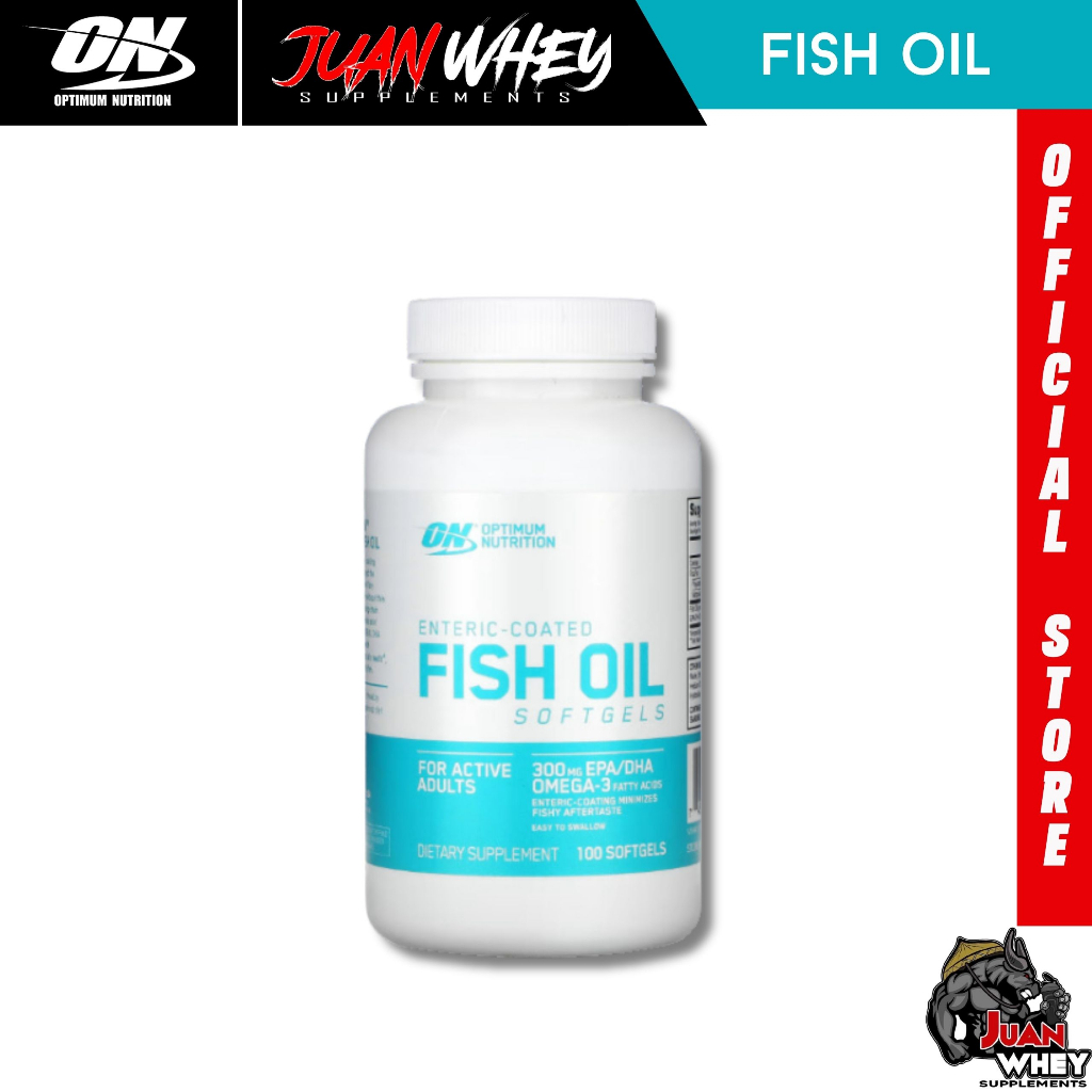 Optimum Nutrition Fish Oil 100 & 200 SoftGels | Shopee Philippines