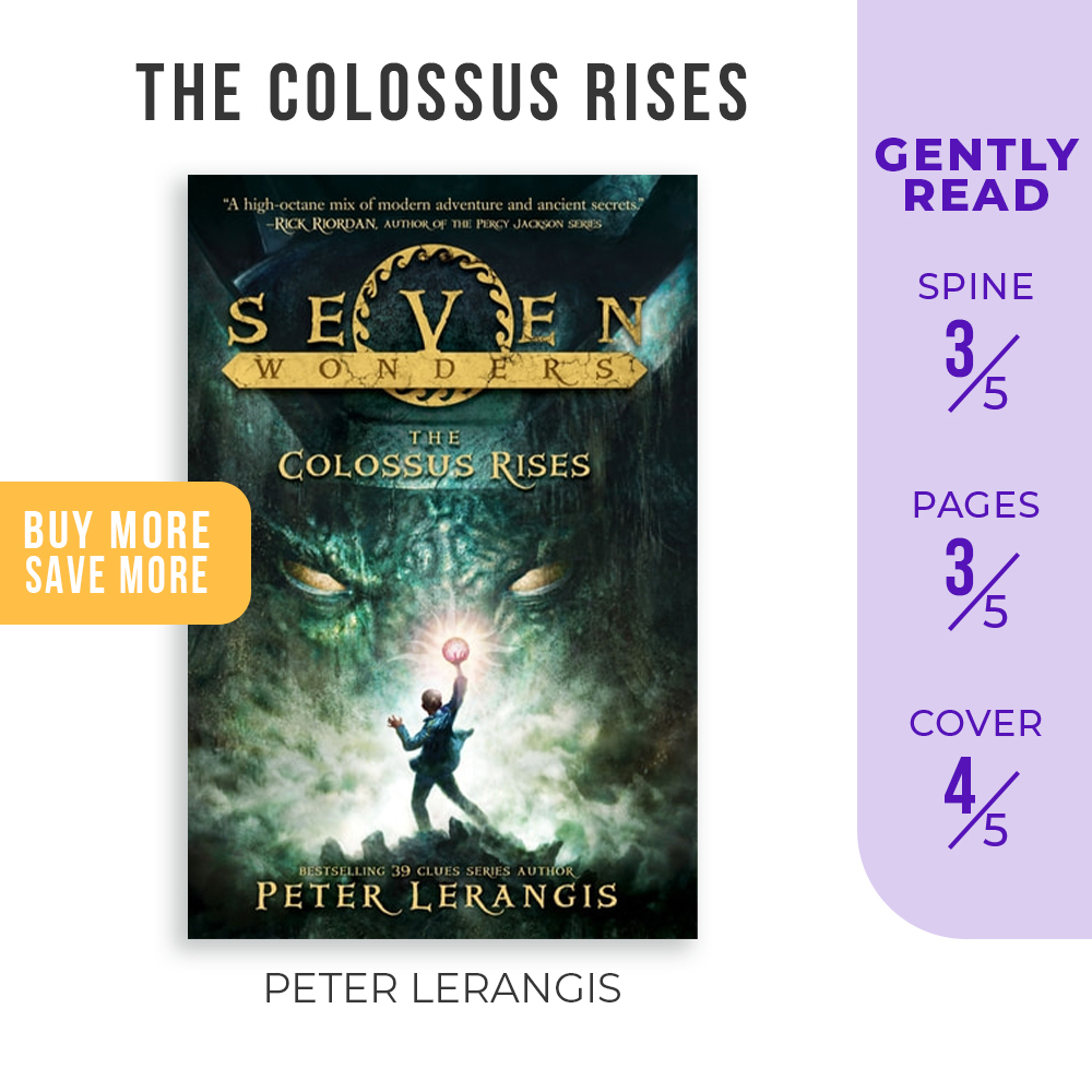 The Colossus Rises by Peter Lerangis (Seven Wonders Book 1) | Shopee ...