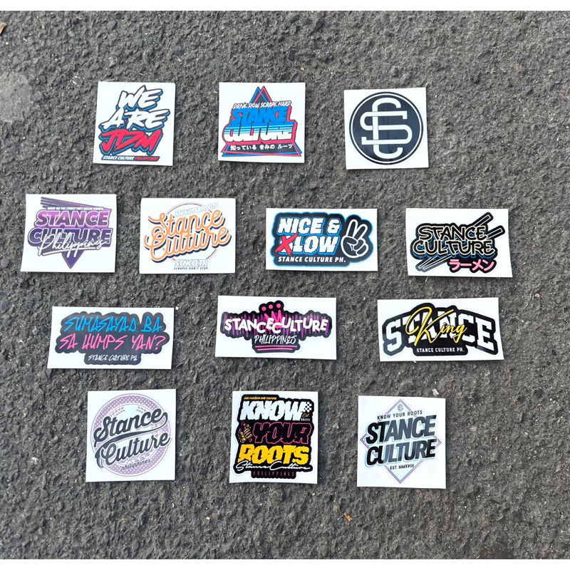 STANCE CULTURE STICKER | Shopee Philippines