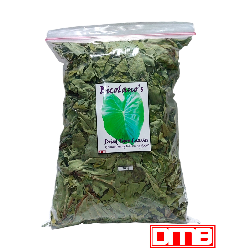 Bicolano's Dried Taro Leaves (Pinatuyong Dahon ng Gabi) for Laing 200g ...