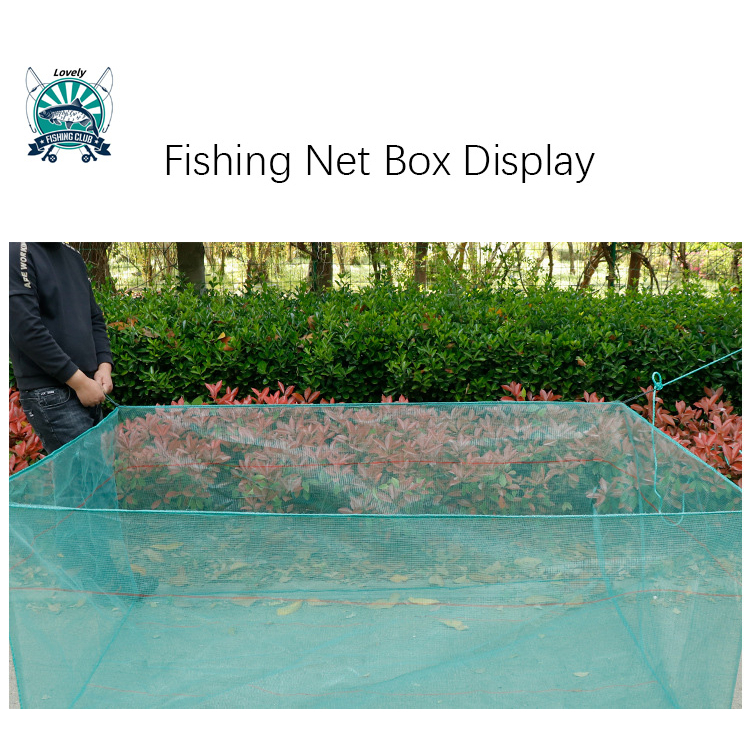 Fishing Net Aquaculture Net Nylon Cage Anti Escape Durable Farming Fish ...